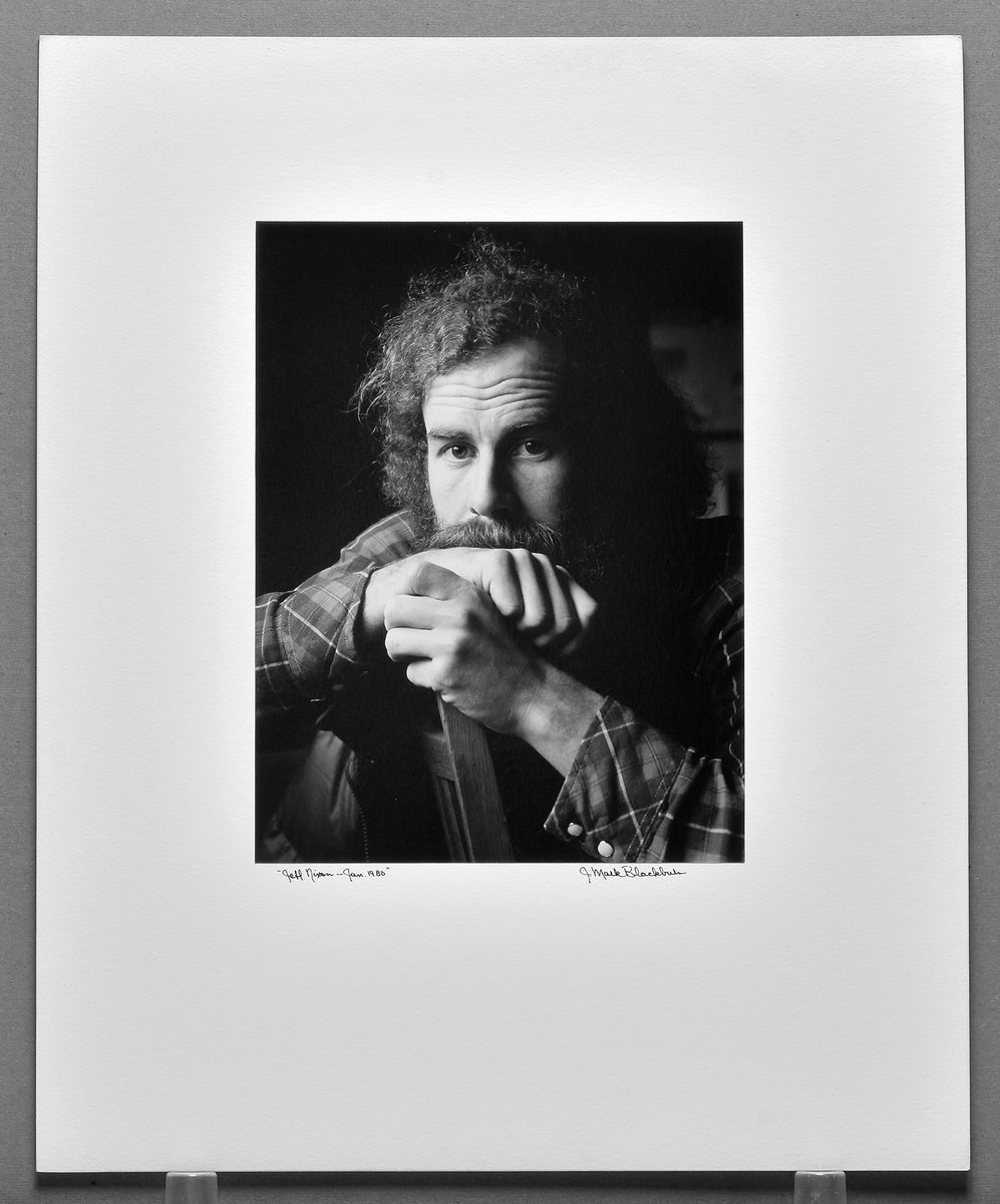 Photographer Jeff Nixon, Jan. 1980 by J. Mark Blackburn 7.5"x9.5" Phot ...